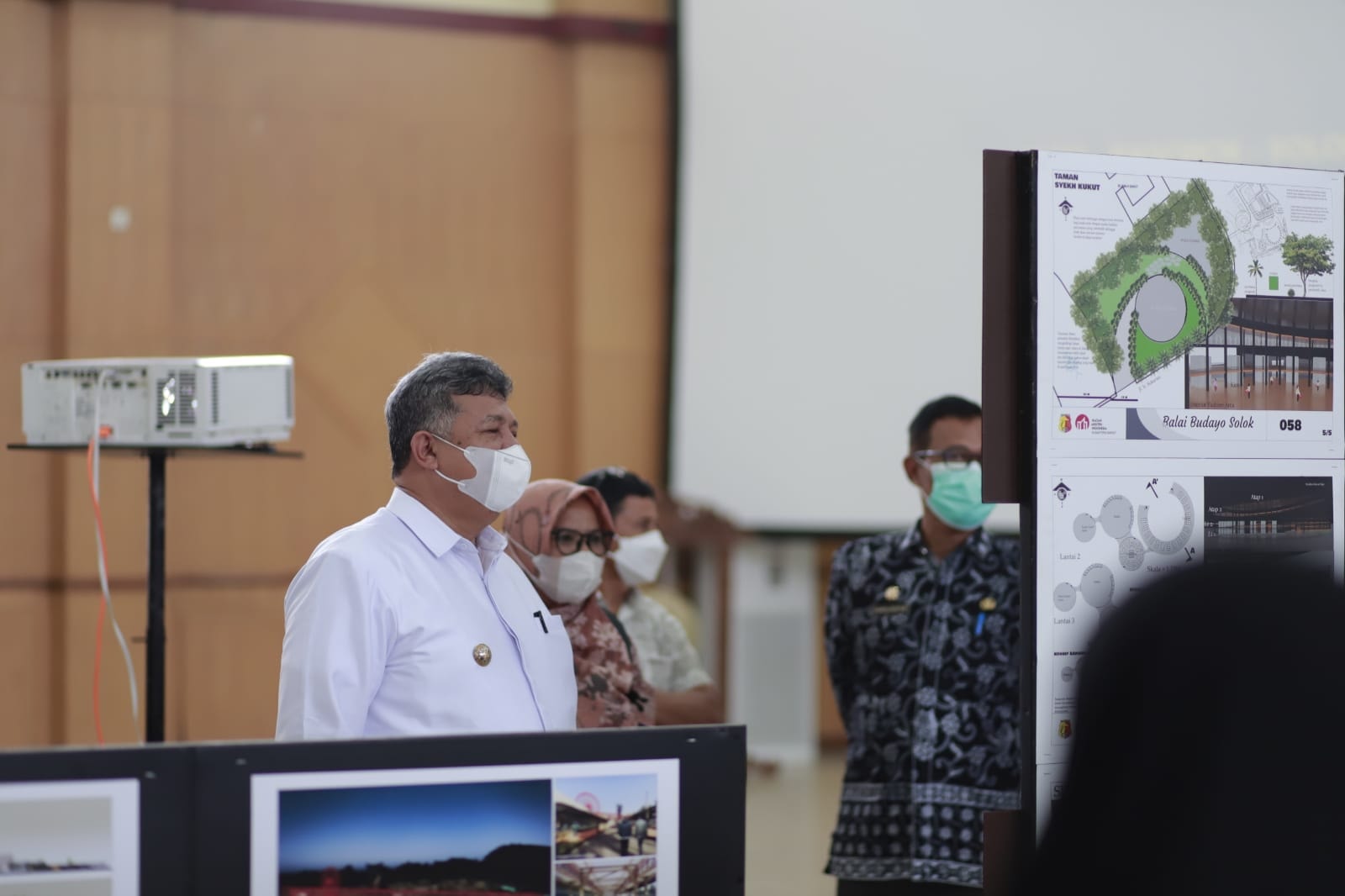 Wako Solok Buka Pameran Karya Sayembara Penataan Kembali Kawasan Pasar ...